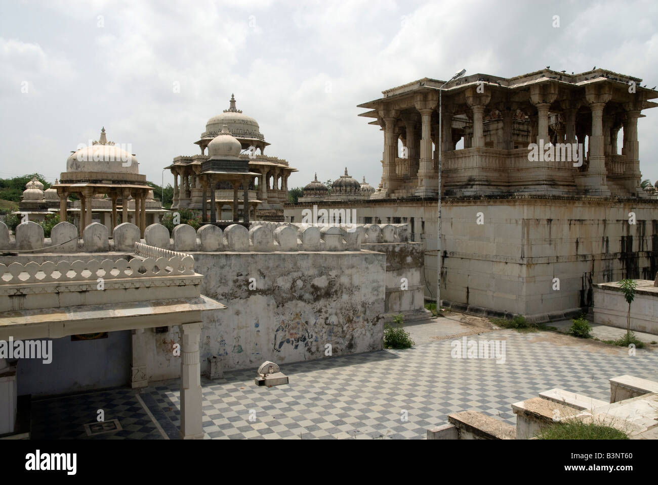 India Rajasthan Udaipur Ahar cenotaphs Stock Photo - Alamy
