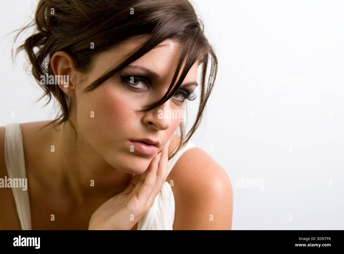 Stare up hi-res stock photography and images - Alamy