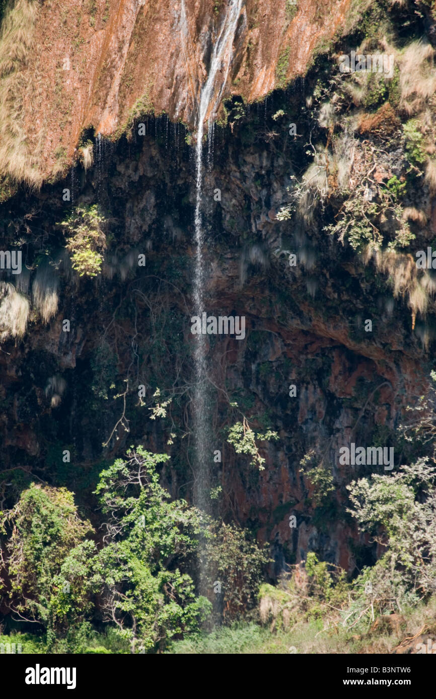 The Kadishi Tufa Waterfall. Blyde River Canyon, Mpumalanga, South ...