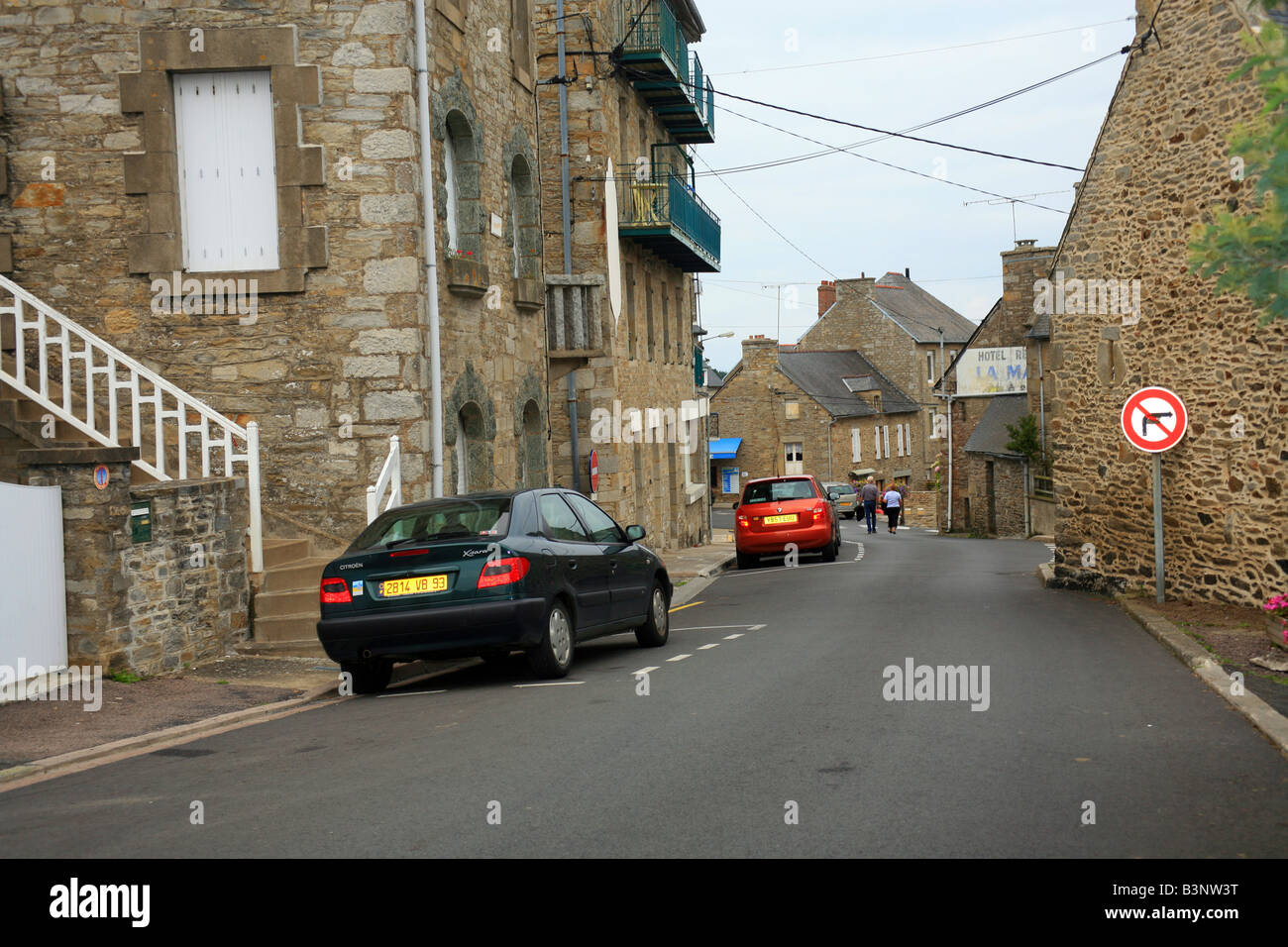 Street, L'Isle, St Cast le Guildo, Cotes d'Armor, Brittany, France ...