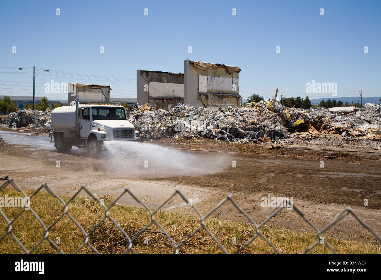 Demolition truck hi-res stock photography and images - Alamy