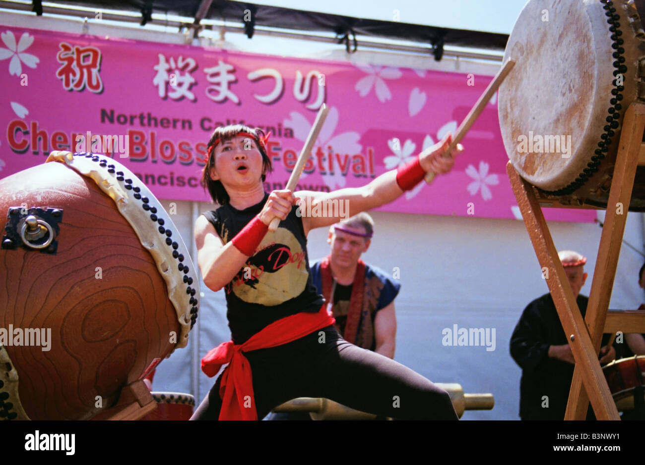 Pounding drums hi-res stock photography and images - Alamy