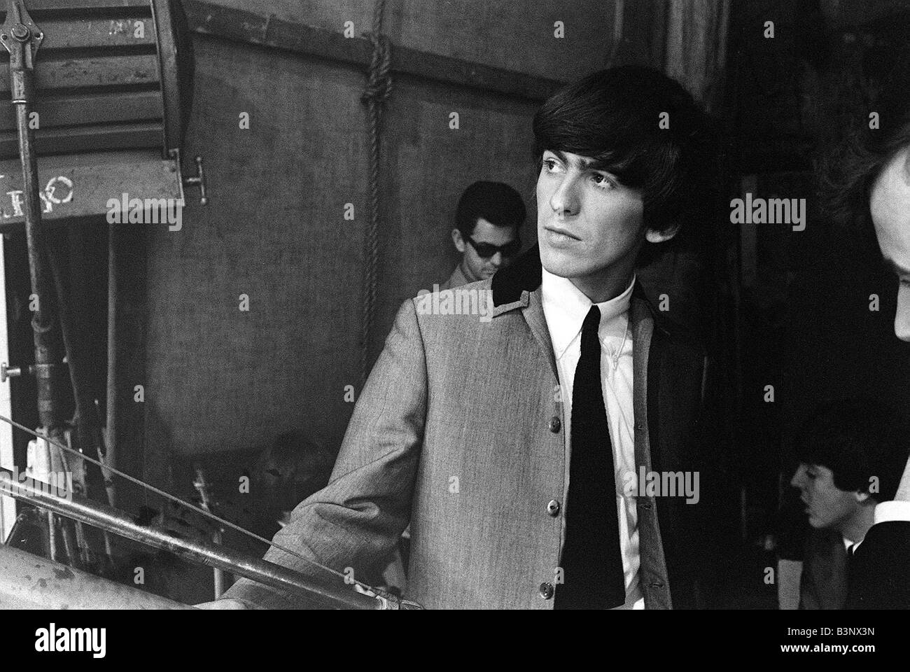 The Beatles July 1964 George Harrison in Liverpool for the Northern ...