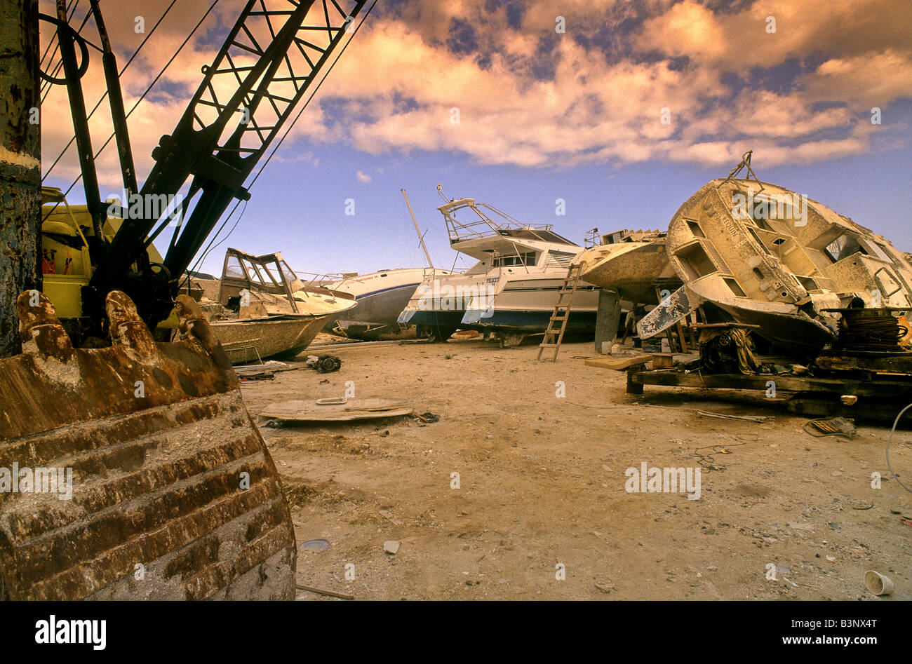 Hurricane damage caribbean hi-res stock photography and images - Alamy