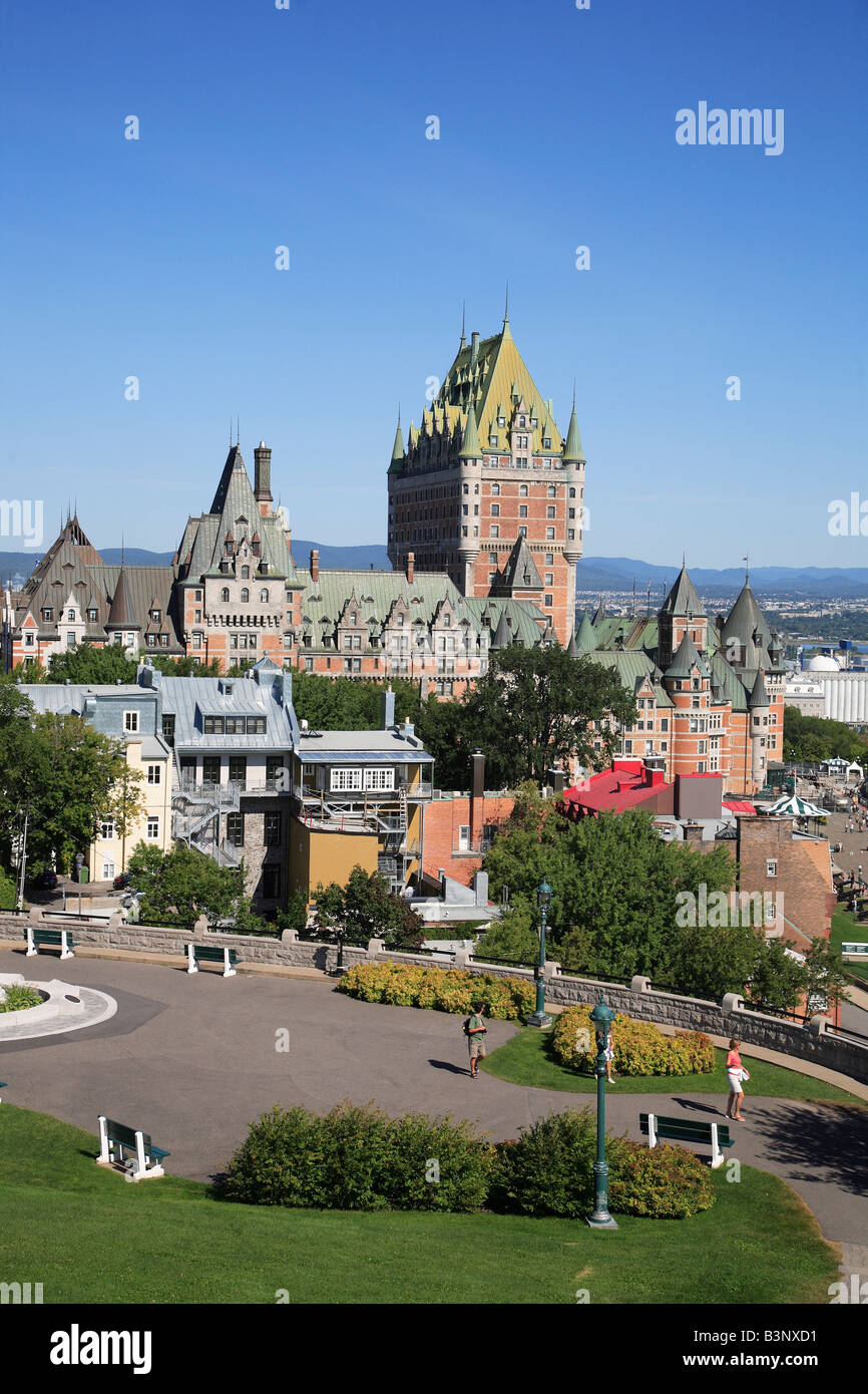 Canada Québec Quebec City general view from the Citadel Stock Photo - Alamy