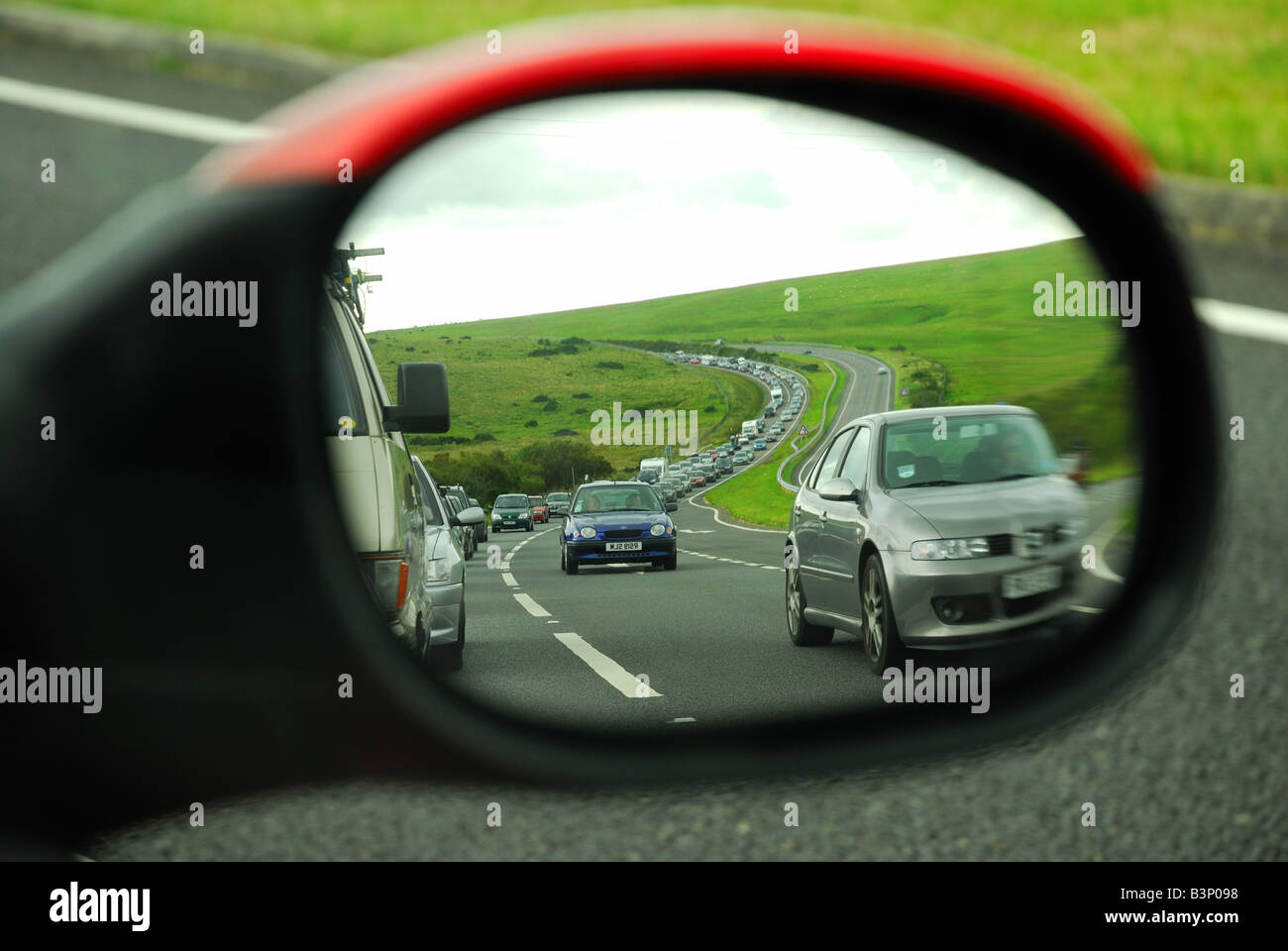 Traffic tailbacks hi-res stock photography and images - Alamy