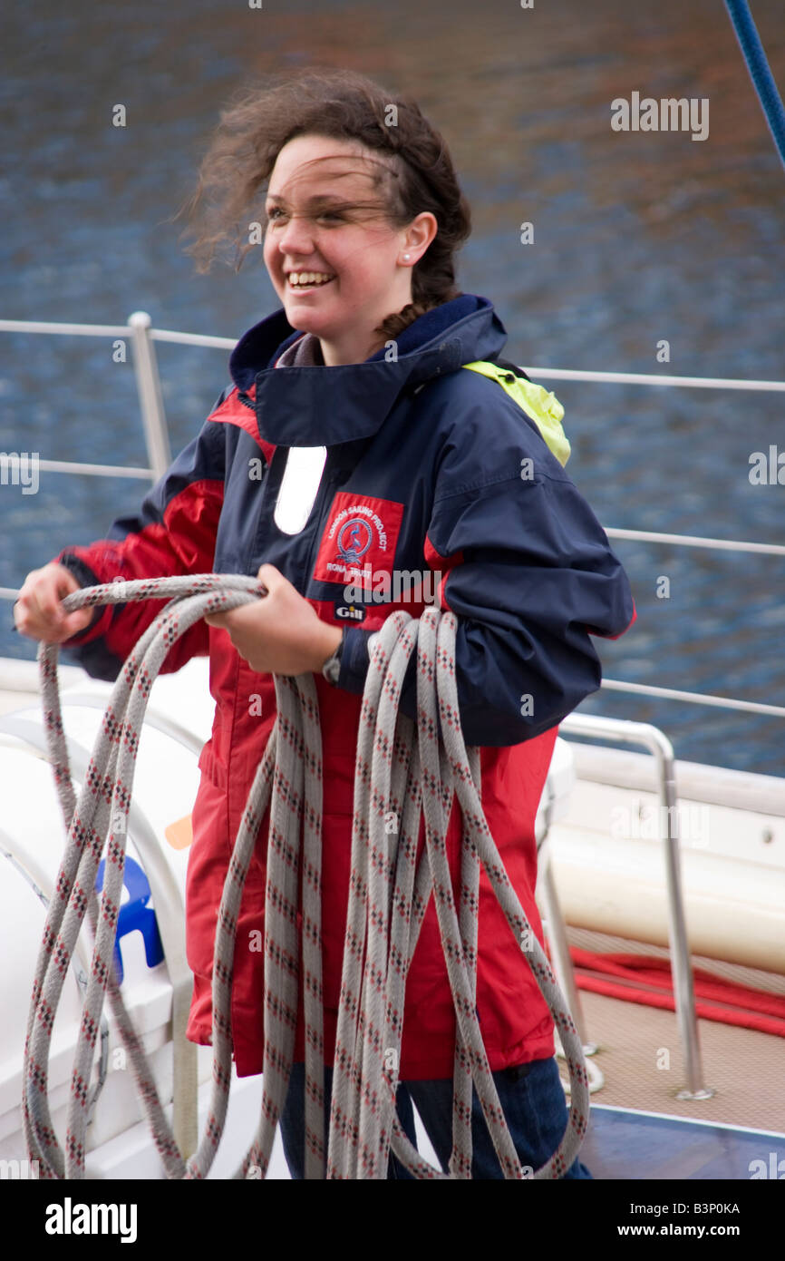 Rona ii sailing ship young hi-res stock photography and images - Alamy