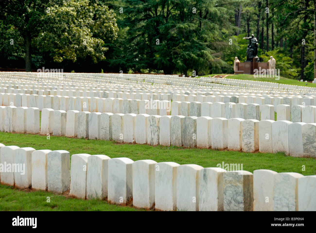 Andersonville National Cemetery, Andersonville, GA, USA Stock Photo - Alamy