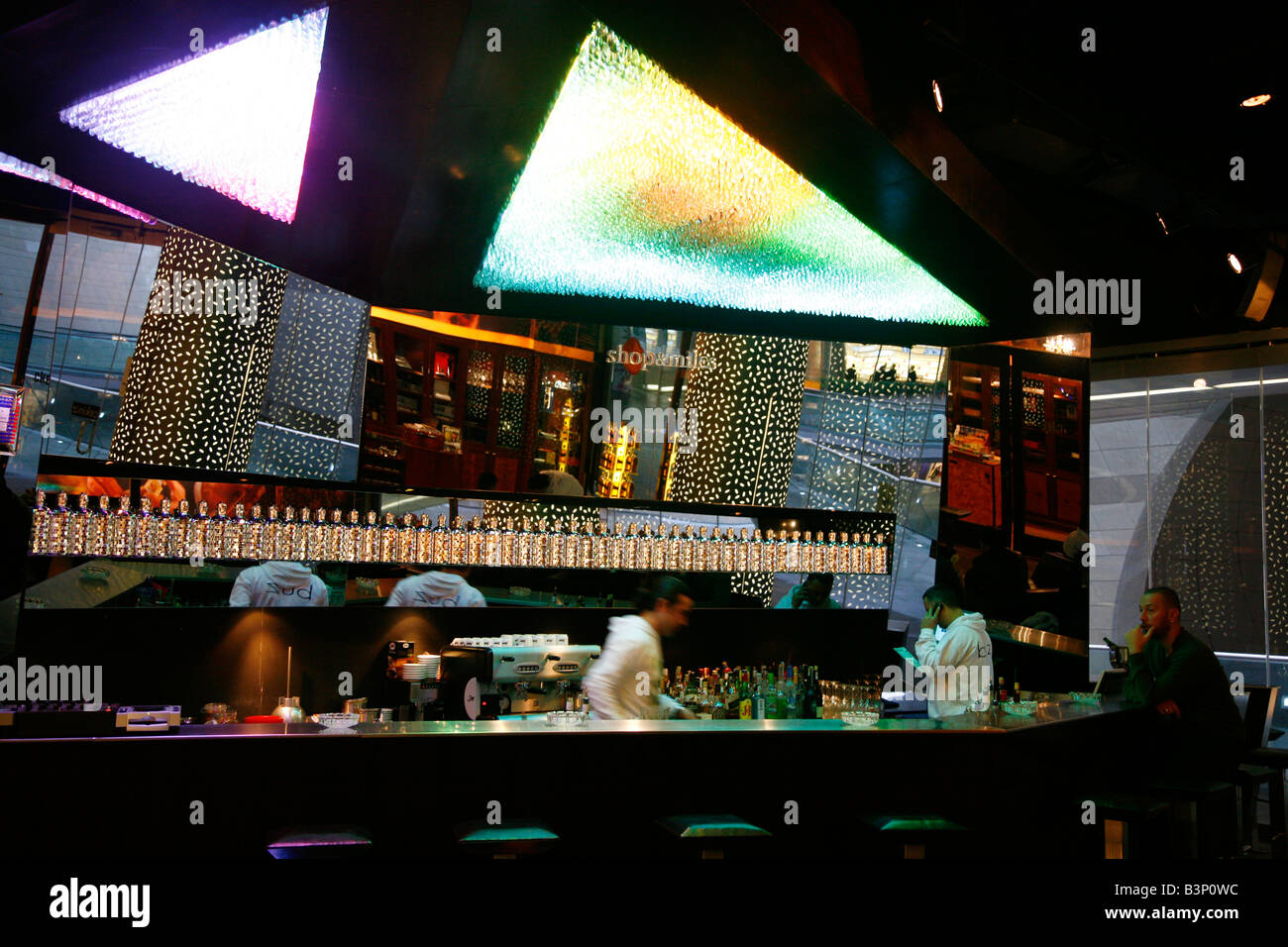 May 2008 - Baz trendy cafe and bar in the Kanyon shopping mall in ...