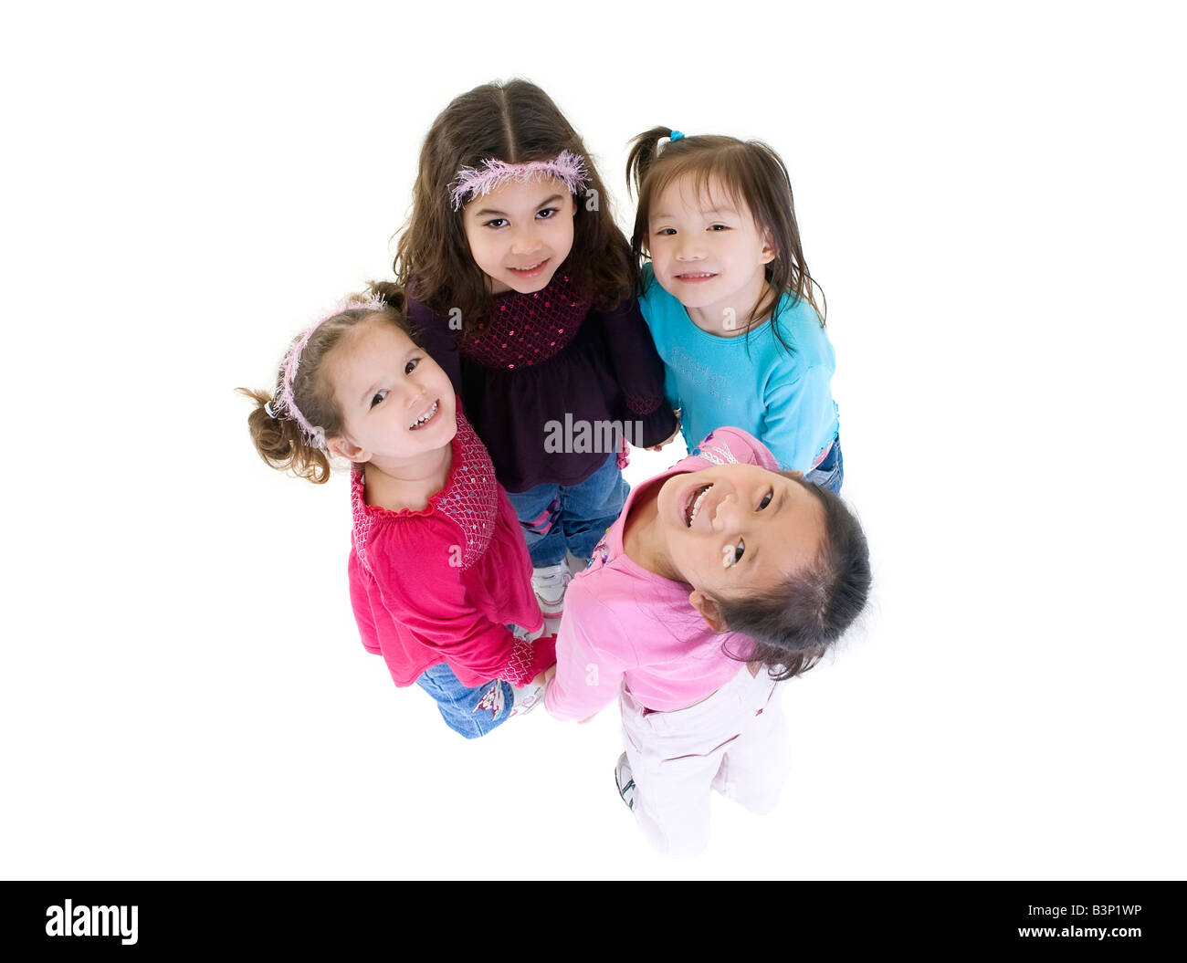 Growing up and being kids Fun exploration discovery youth Stock Photo ...