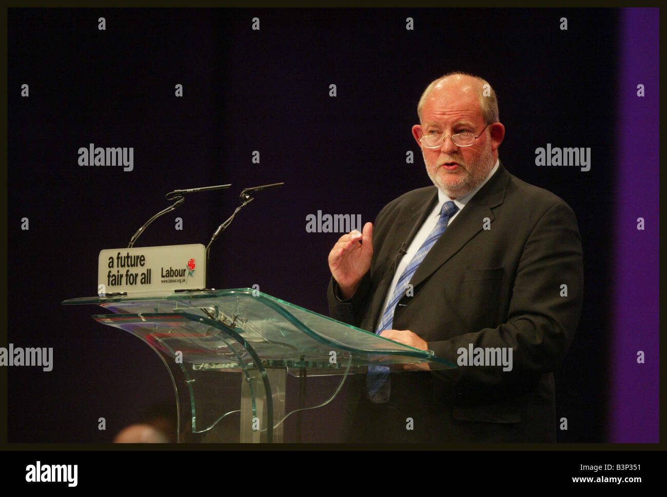 Charles Clarke MP at the Labour Party Conference in Bournemouth ...