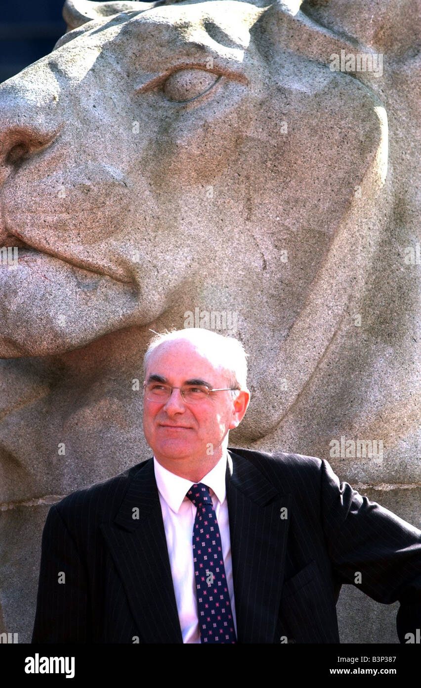 David McLetchie Tory MSP in George Square Glasgow April 2003 Stock ...