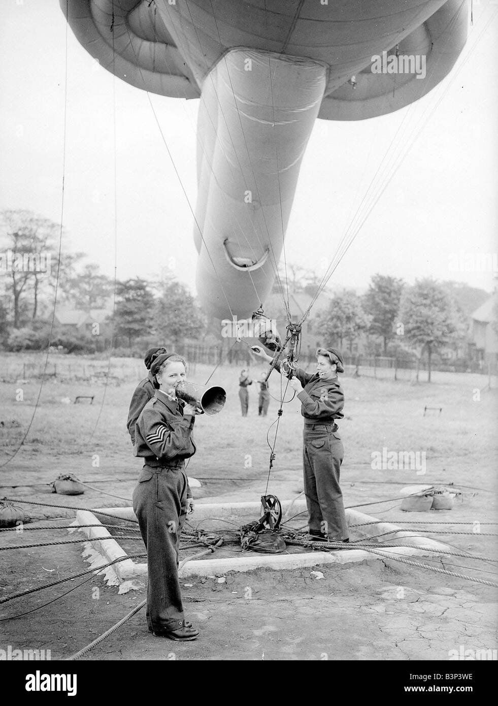 Barrage Balloon Ww2 High Resolution Stock Photography and Images - Alamy