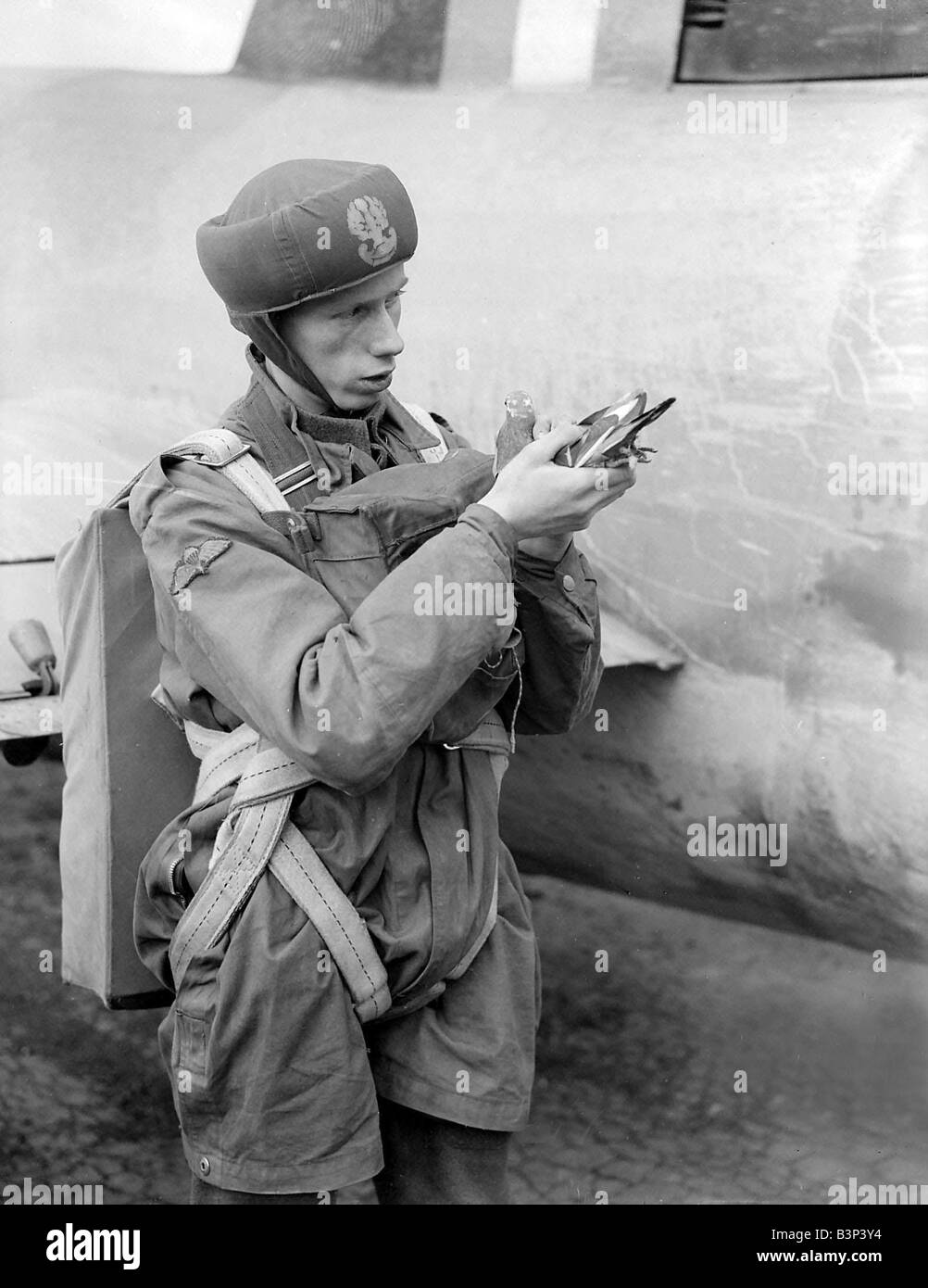 British Paratrooperss Army Soldiers WW2 1939 1945 A member of the ...