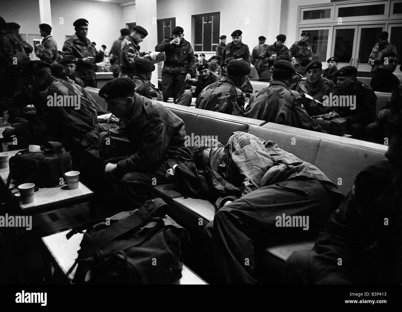 2nd Battalion Paratroop regiment January 1965 before leaving R A F ...