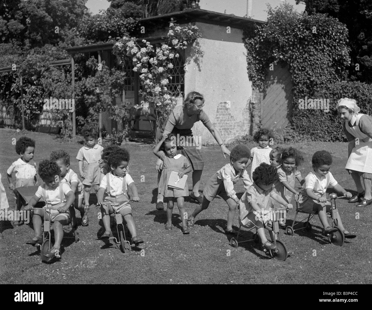 British born children of US African American servicemen stationed in ...