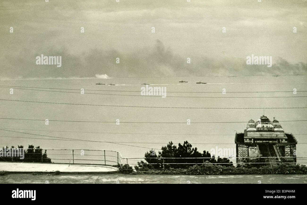 World War II Invasion of France Part of the British invasion fleet ...