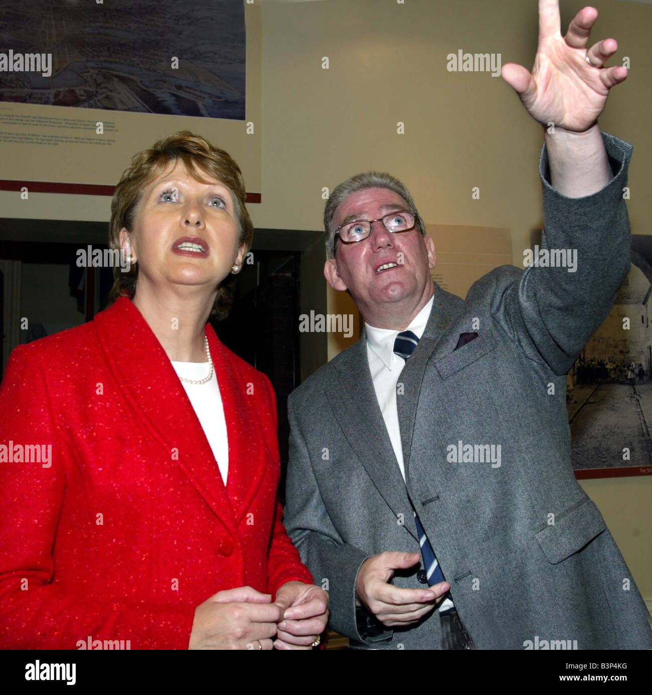 Irish President Mary McAleese visit to Belfast September 2003 McAleese ...
