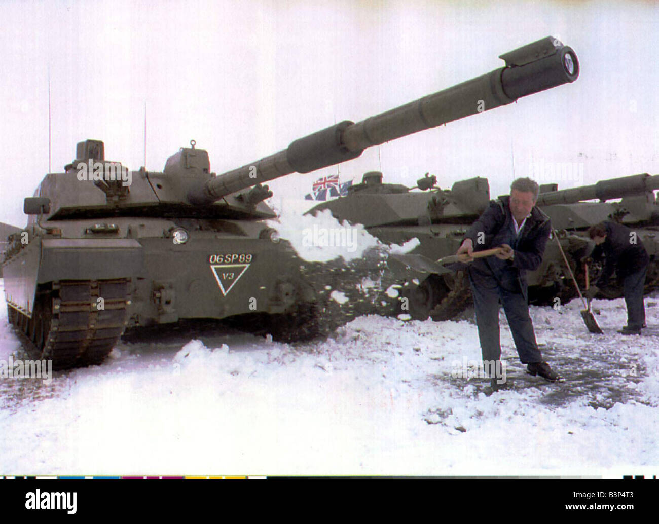 As the Desert Rats are digging in the heat of the Saudi Desert they are ...