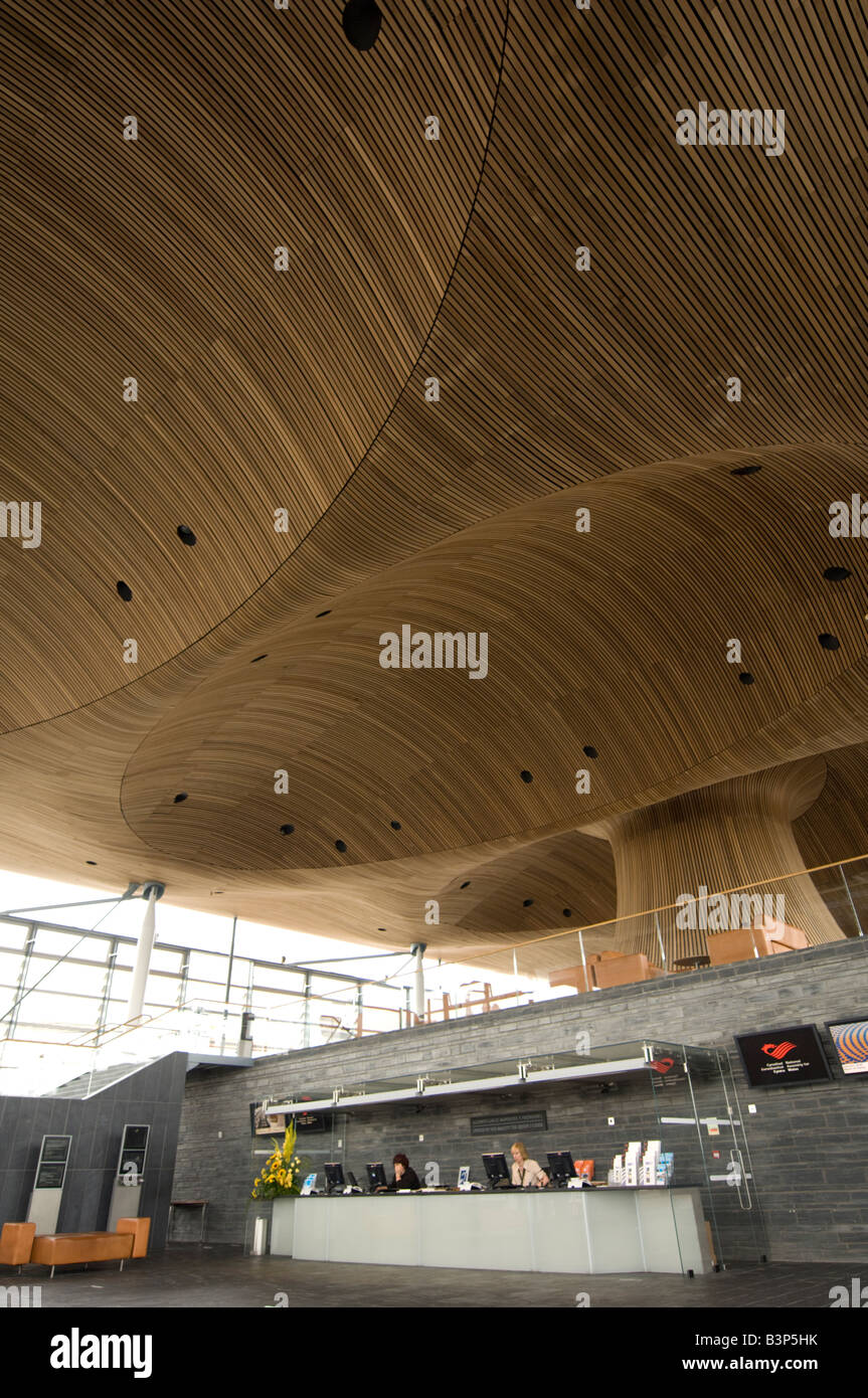 The interior of the senedd hi-res stock photography and images - Alamy
