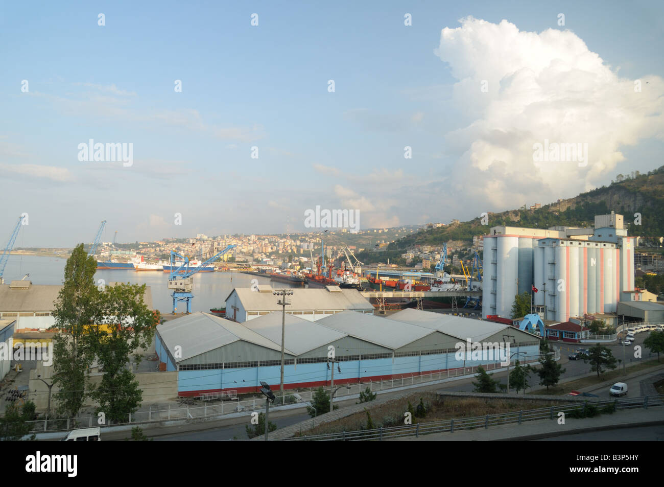 Port of Trabzon, Turkey Stock Photo - Alamy