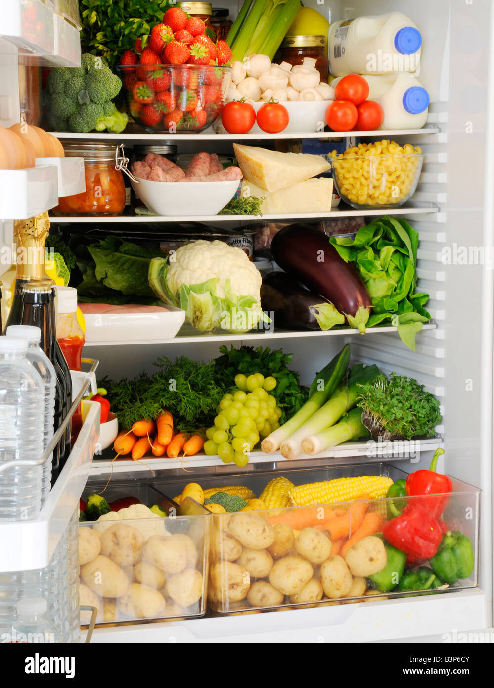 Contents Refrigerator High Resolution Stock Photography and Images - Alamy