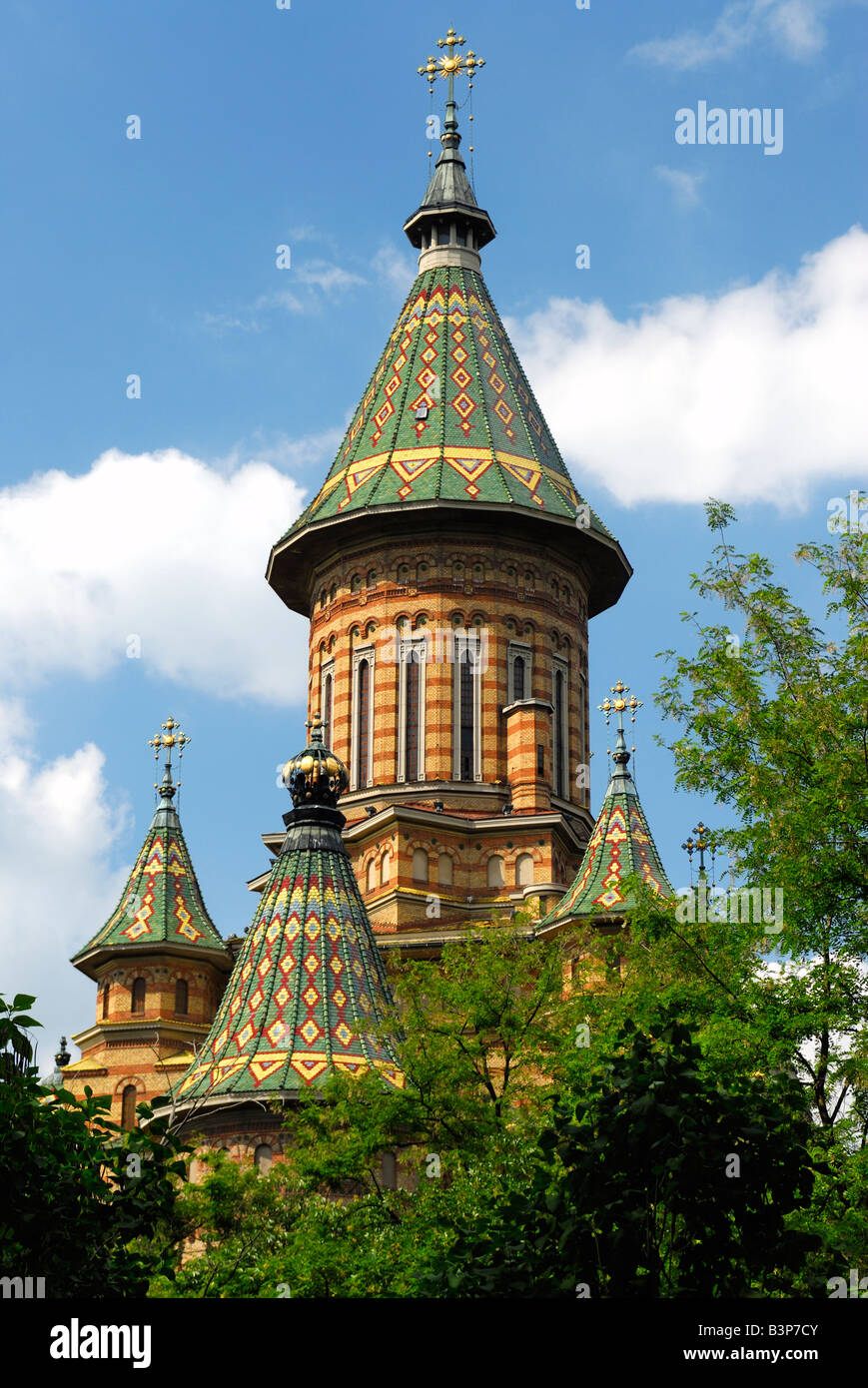 Romanian Orthodox Cathedral Timisoara Romania Stock Photo - Alamy