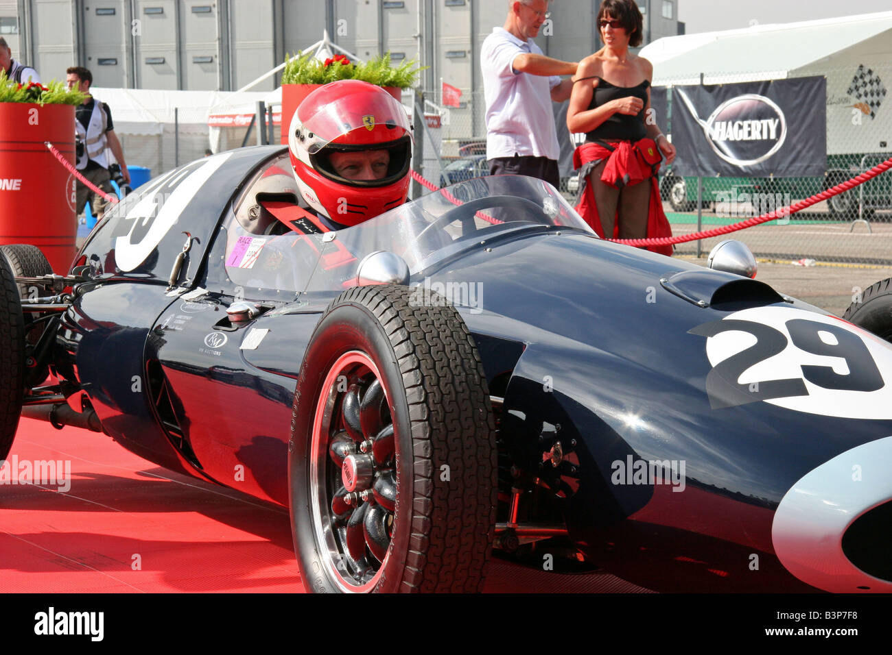 Silverston classic car racing Stock Photo - Alamy