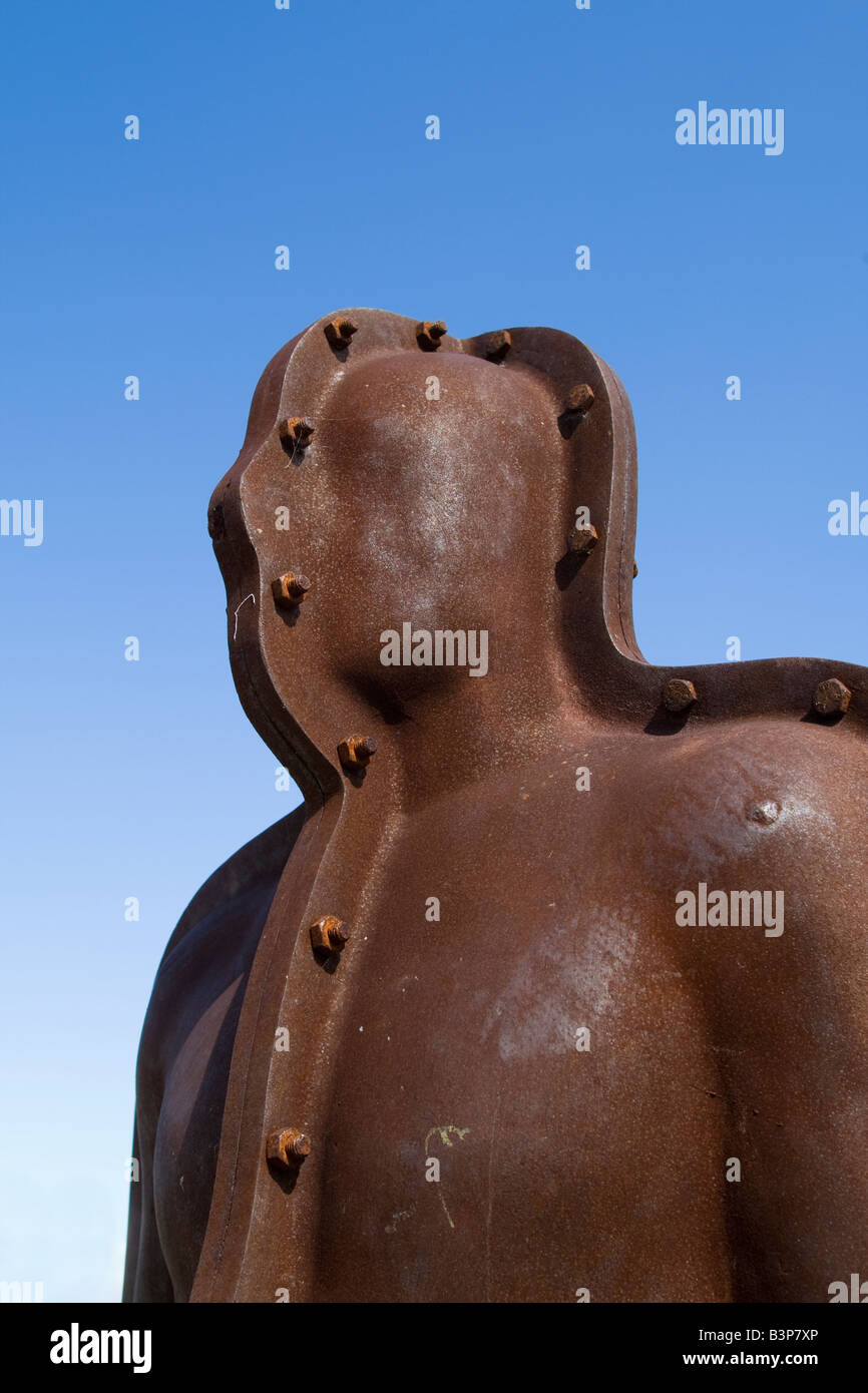 A close up of part of an art installation called Assembly by Peter ...