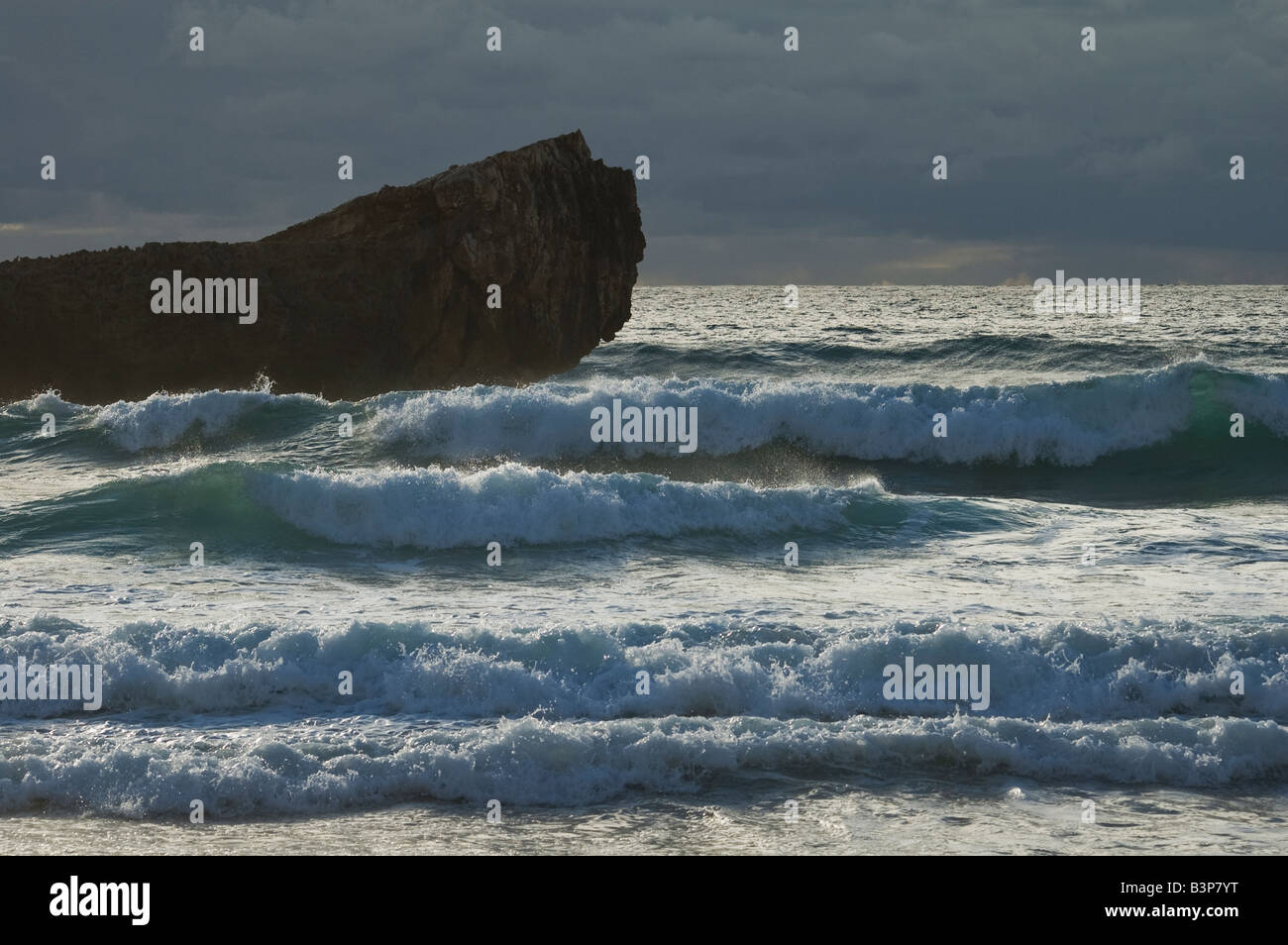 Surf, Tonel Beach Stock Photo - Alamy
