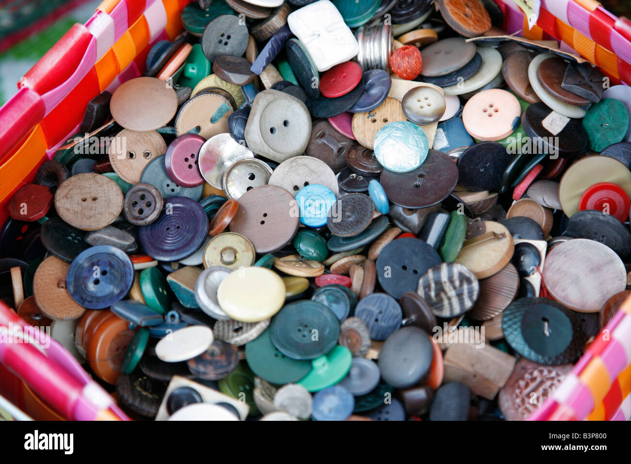 Buttons, Store, Delft, Netherlands Stock Photo - Alamy