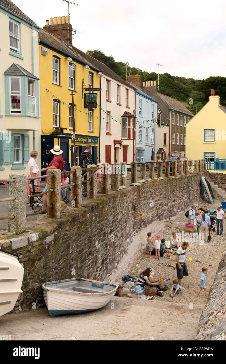 Kingsand Torpoint Cornwall Great Britain Europe Stock Photo - Alamy