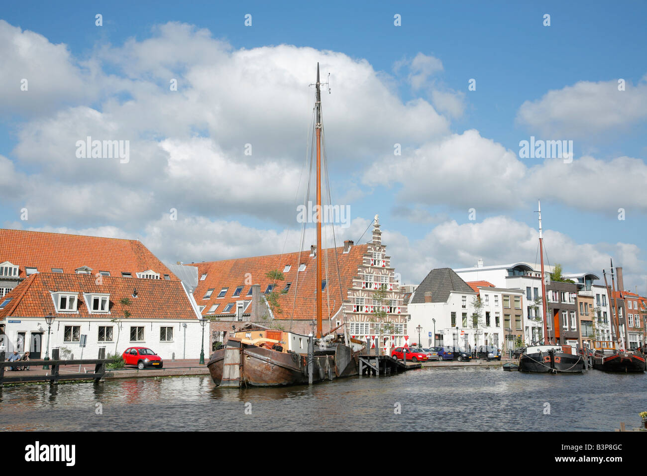 Harbor, Leiden, Netherlands Stock Photo - Alamy