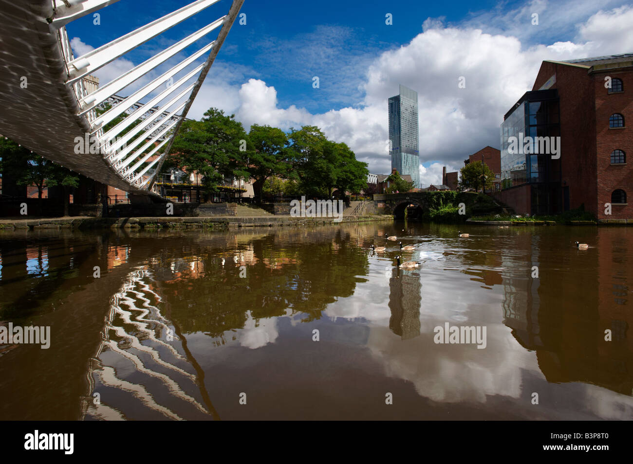 Castlefield Manchester UK Stock Photo - Alamy