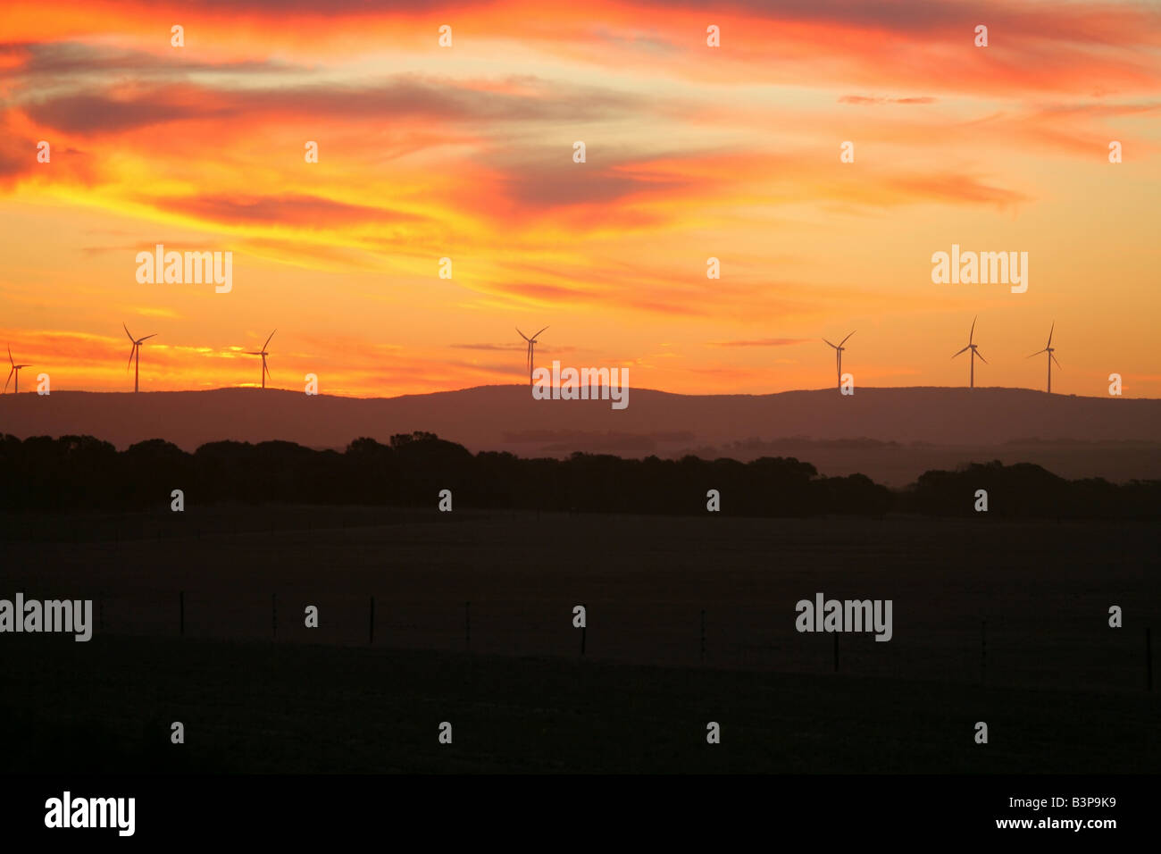 Cathedral rocks wind farm hi-res stock photography and images - Alamy