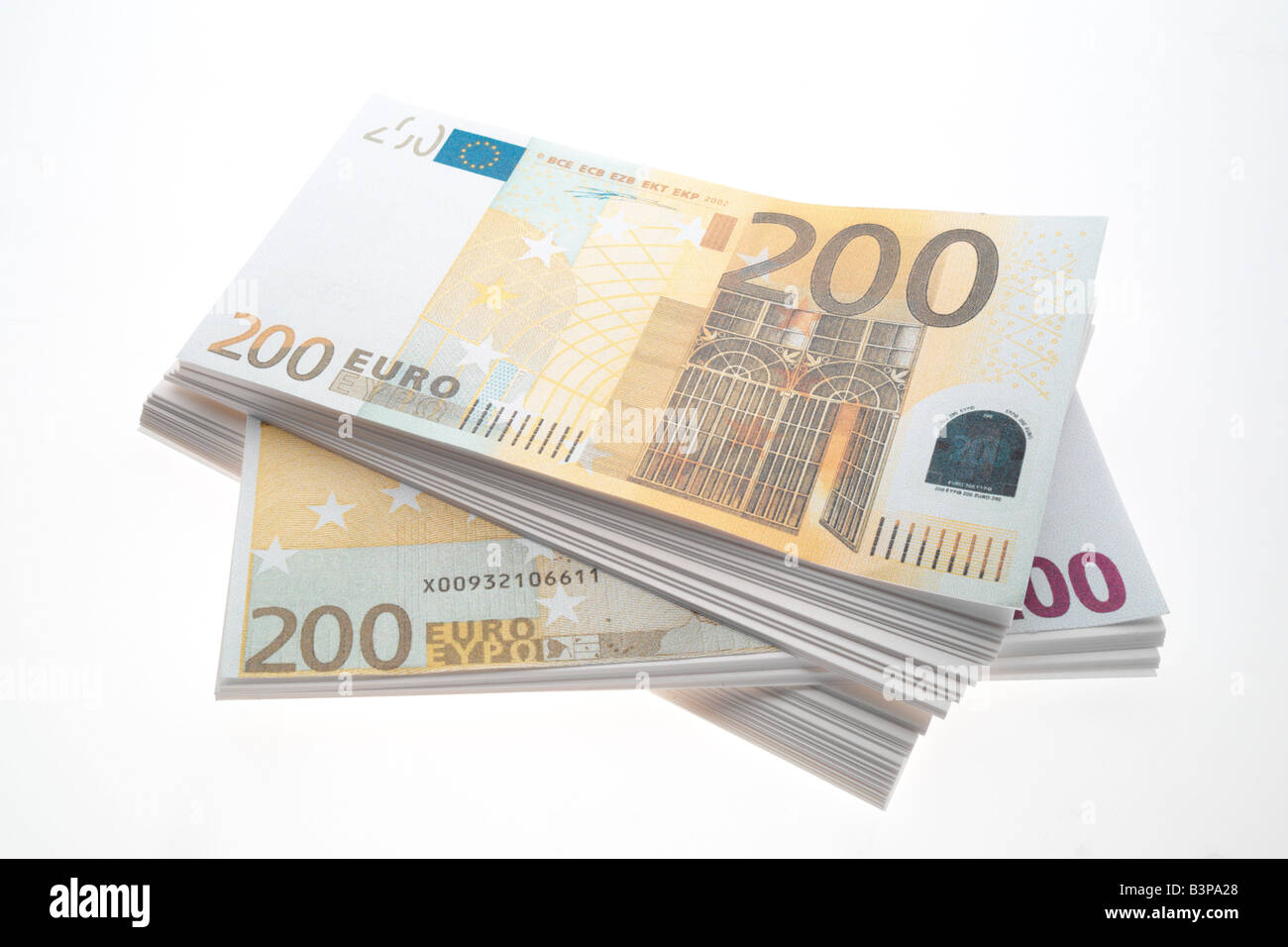 200 Euro banknotes, close up Stock Photo - Alamy