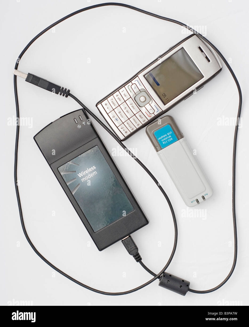 Wireless Internet connection devices Stock Photo - Alamy