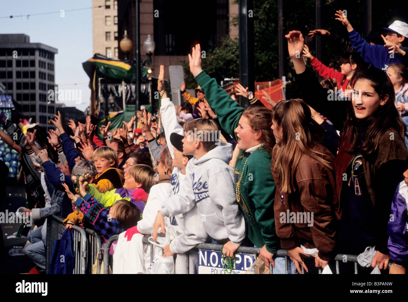 New orleans louisiana waving hi-res stock photography and images - Alamy