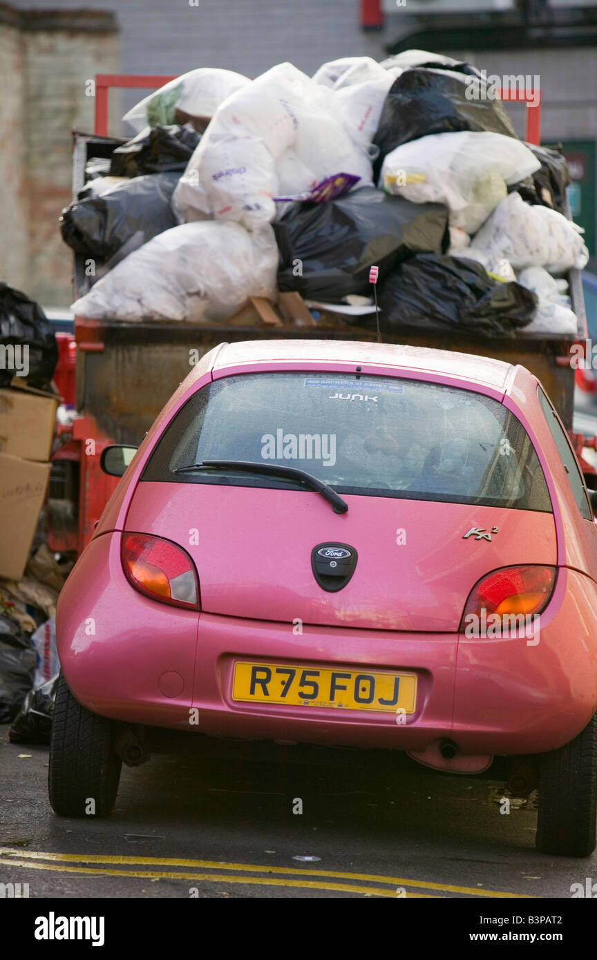 Skip Full Cardboard High Resolution Stock Photography and Images - Alamy