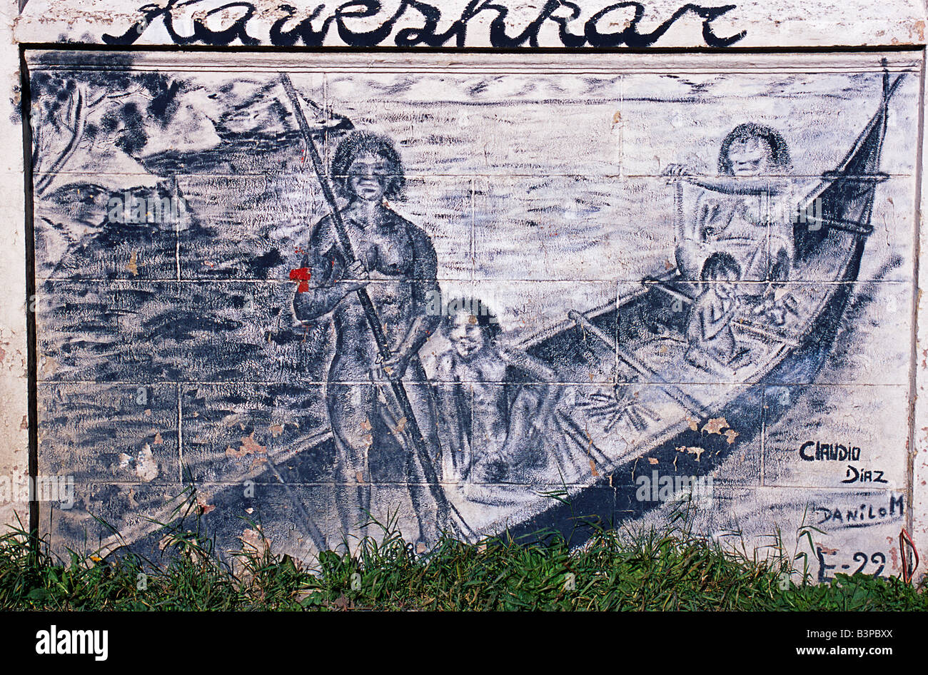 Yaghan indians hi-res stock photography and images - Alamy