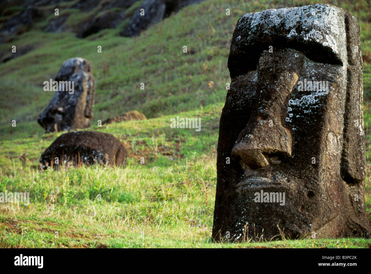 Moai ancestor figure hi-res stock photography and images - Alamy