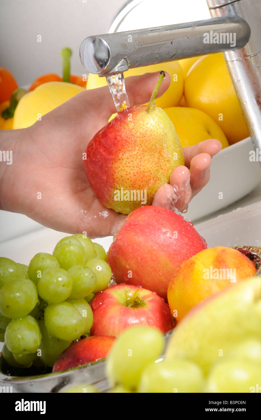 Pear inside hi-res stock photography and images - Alamy