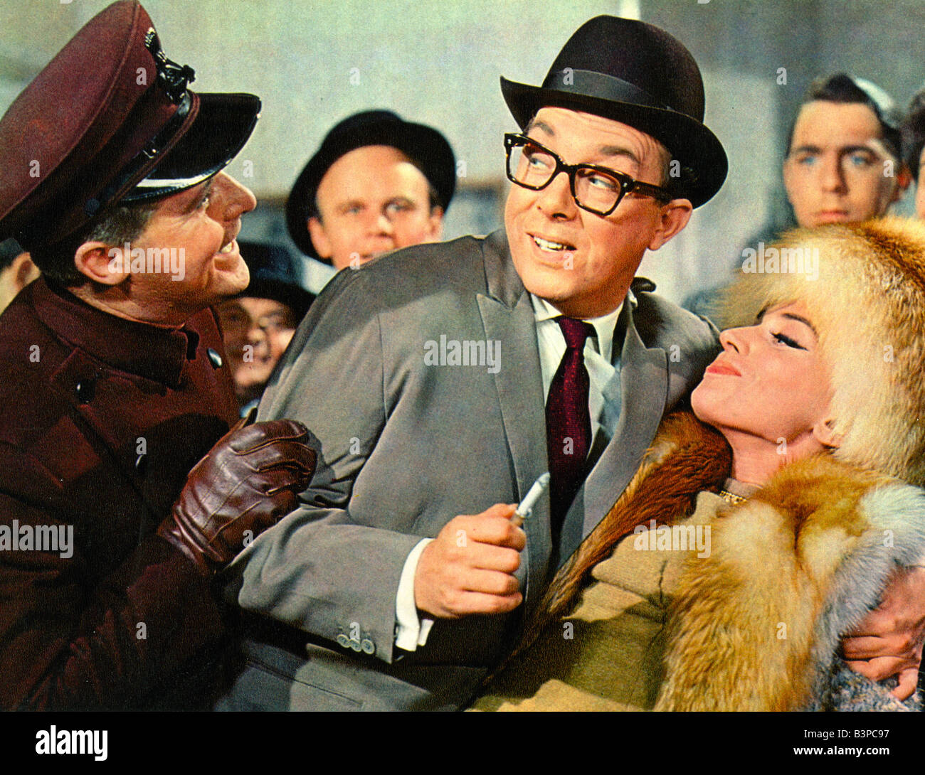 THE INTELLIGENCE MEN 1965 Rank film with Ernie Wise at left and Eric ...