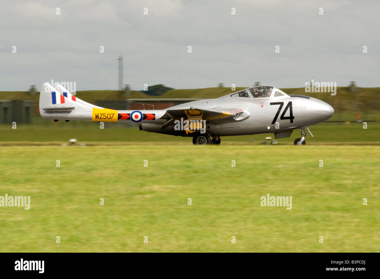 de Havilland DH.100 Vampire Stock Photo - Alamy