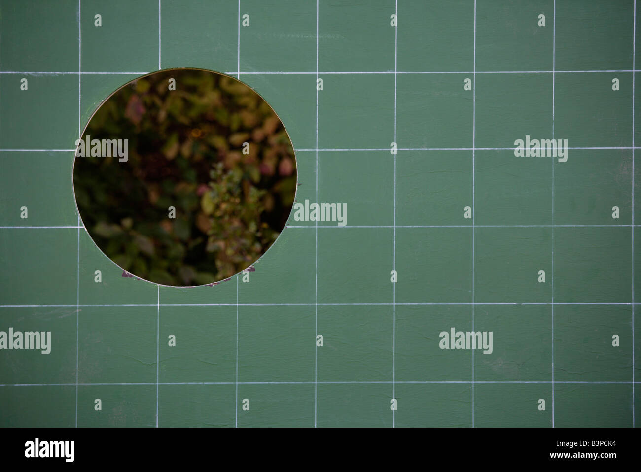 Goal wall hole hi-res stock photography and images - Alamy