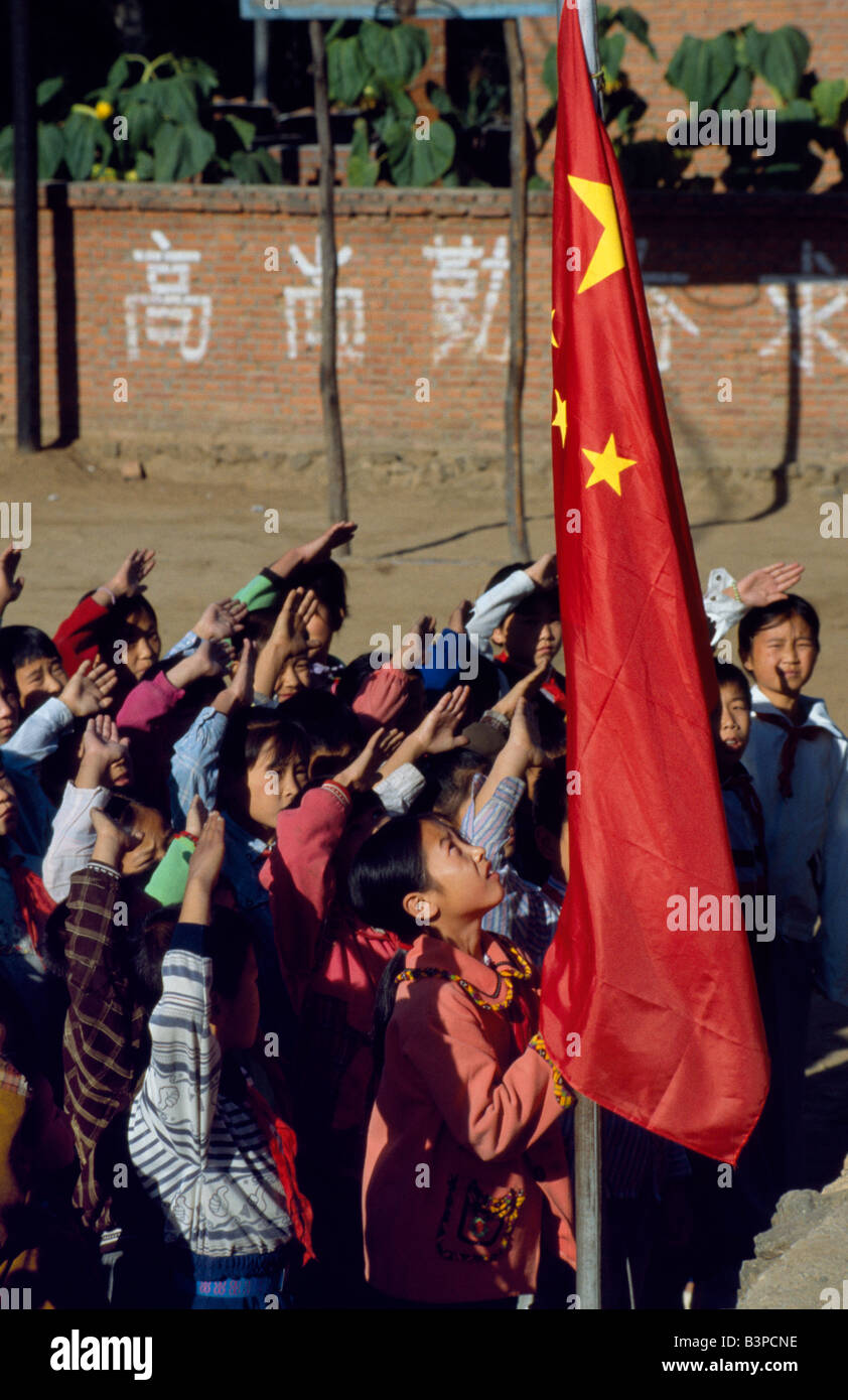 Flag and salute hi-res stock photography and images - Alamy
