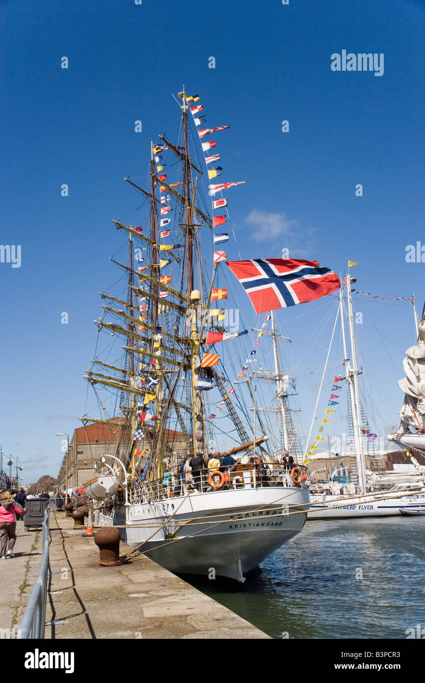 The Norwegian sailing ship the Sorlandet at the Tall Ships race in ...