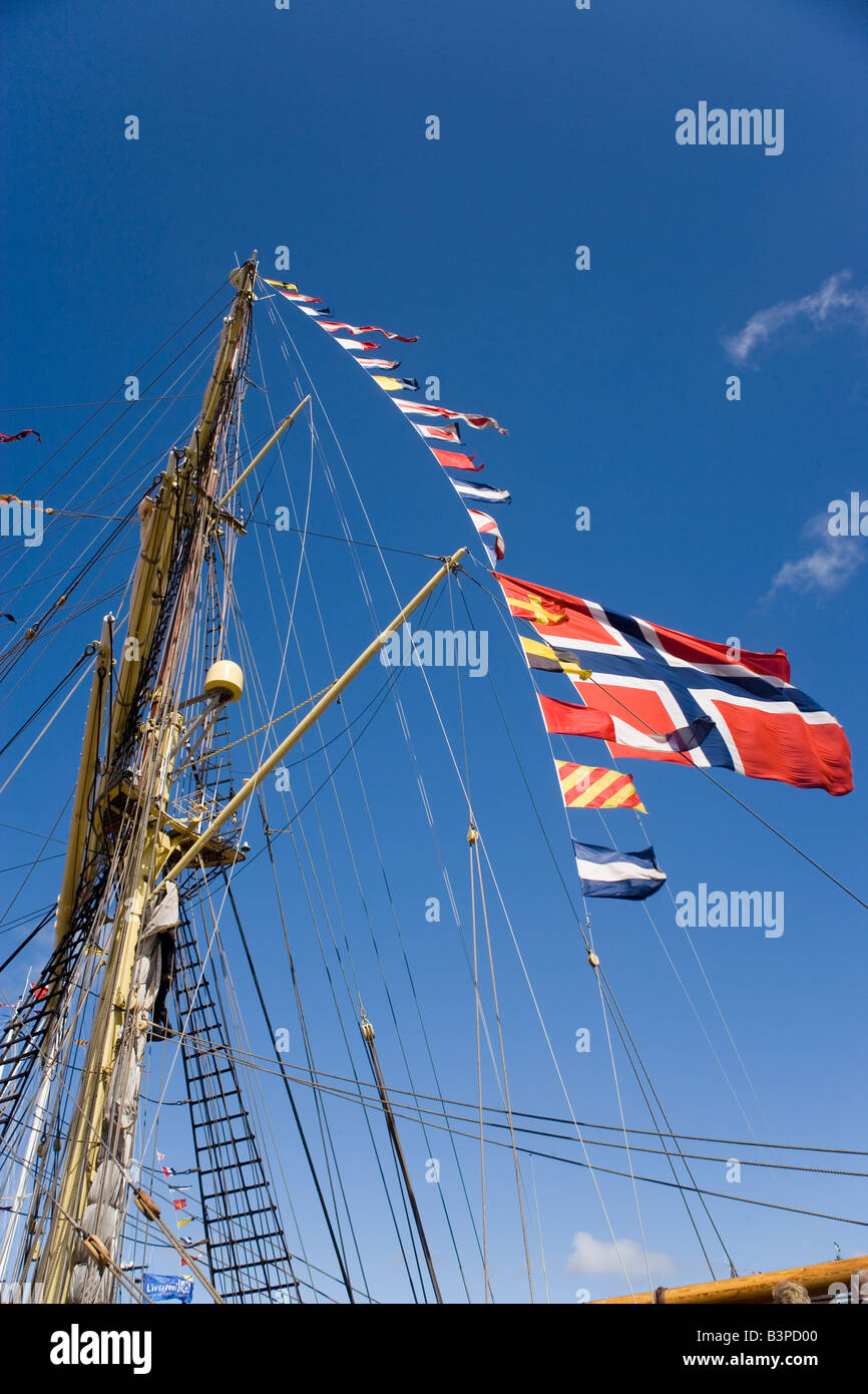 The Norwegian sailing ship the Sorlandet at the Tall Ships race in ...