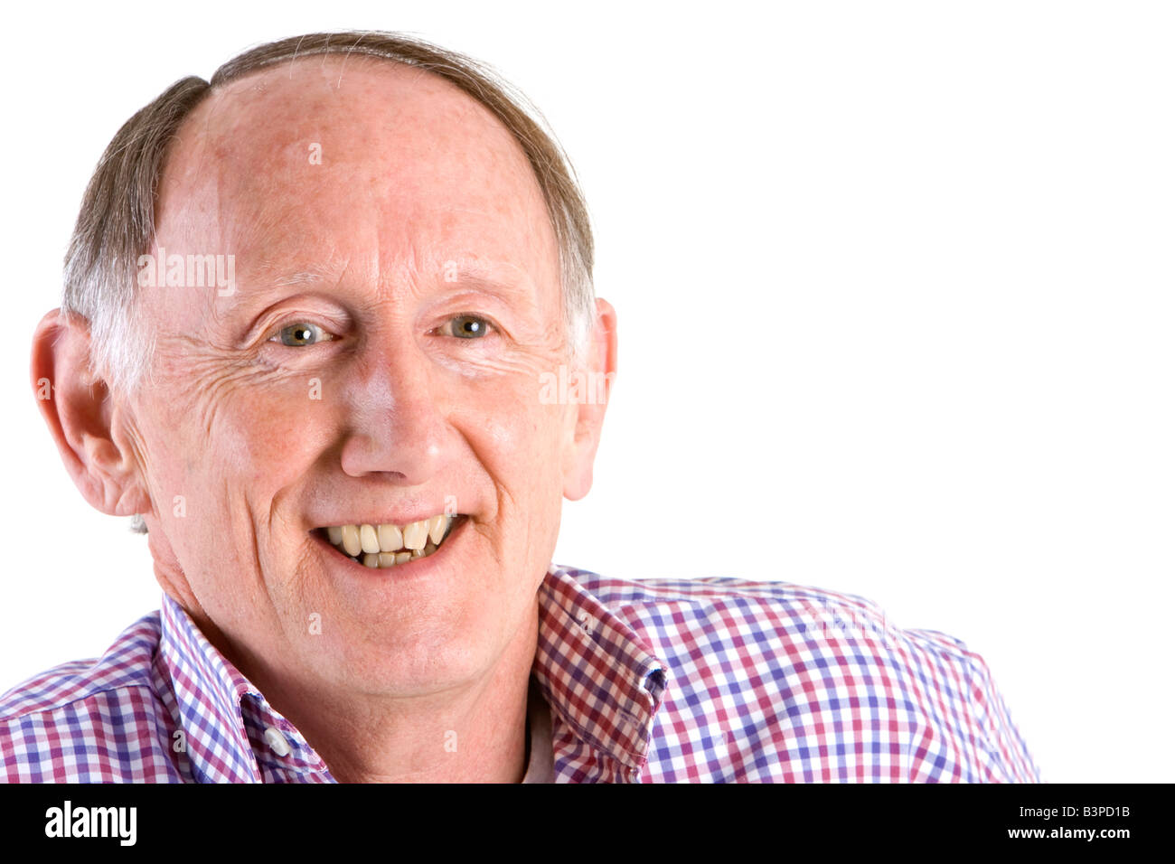 Old man smiling good teeth hi-res stock photography and images - Alamy