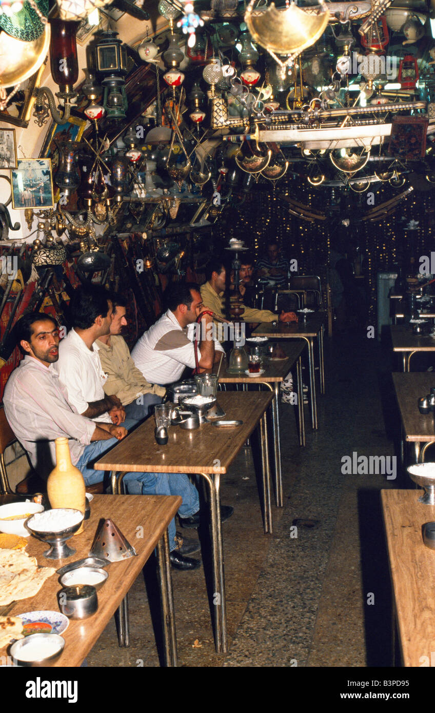 Iran, isfahan, traditional tea house hi-res stock photography and ...